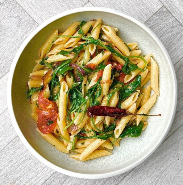 Deconstructed Pesto Pasta – Five Dinners Meal Planner