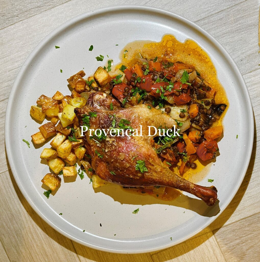 Provencal Roast Duck Legs – Five Dinners Meal Planner
