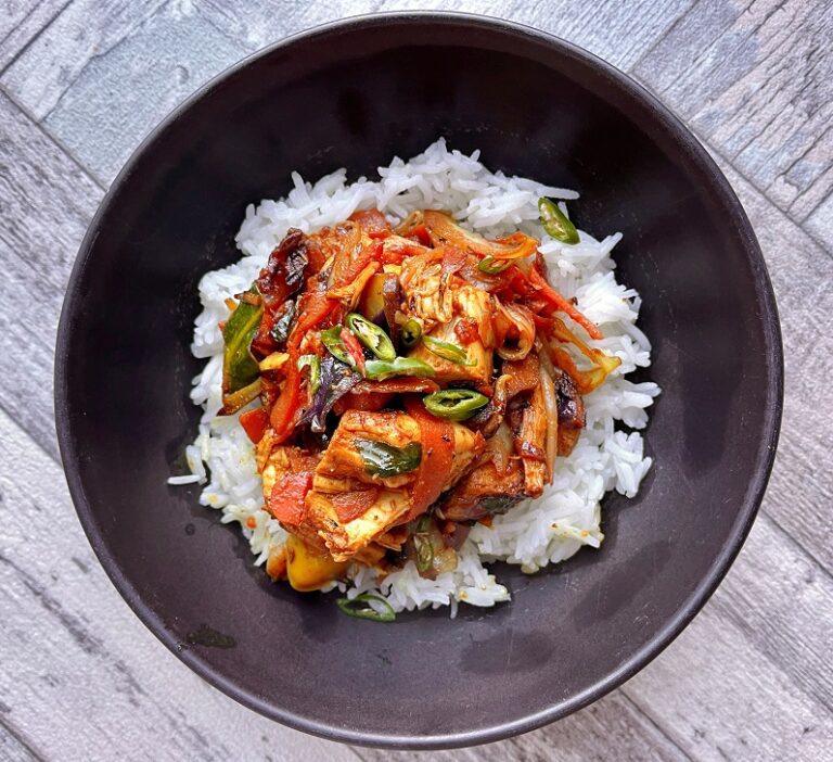 Chinese Chicken Curry Stir Fry – Five Dinners Meal Planner